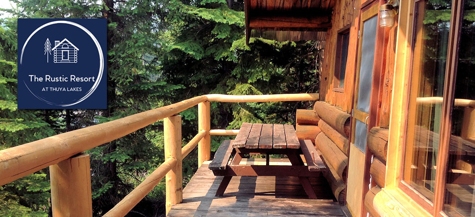 The Rustic Resort at Thuya Lakes, BC. Log Cabins, Fly Fishing for ...